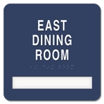 Room Sign With Customizable Insert | signmojo.com