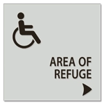 Handicap Directional Sign | ADA Accessible Signs | signmojo.com