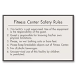 Fitness Center & Rules Signs | Gym Etiquette Signs