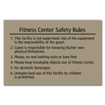 Fitness Center & Rules Signs | Gym Etiquette Signs