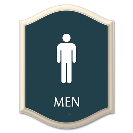 Male Bathroom Signs | Men's Restroom & Toilet Signs
