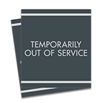 Out of Service Signs & Decals | Temporary Out of Service Signage