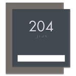 Manhattan Room Number Signs | signmojo.com