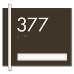 1-Slot Room Number Signs | signmojo.com