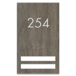 2-Slot Room Number Signs | signmojo.com